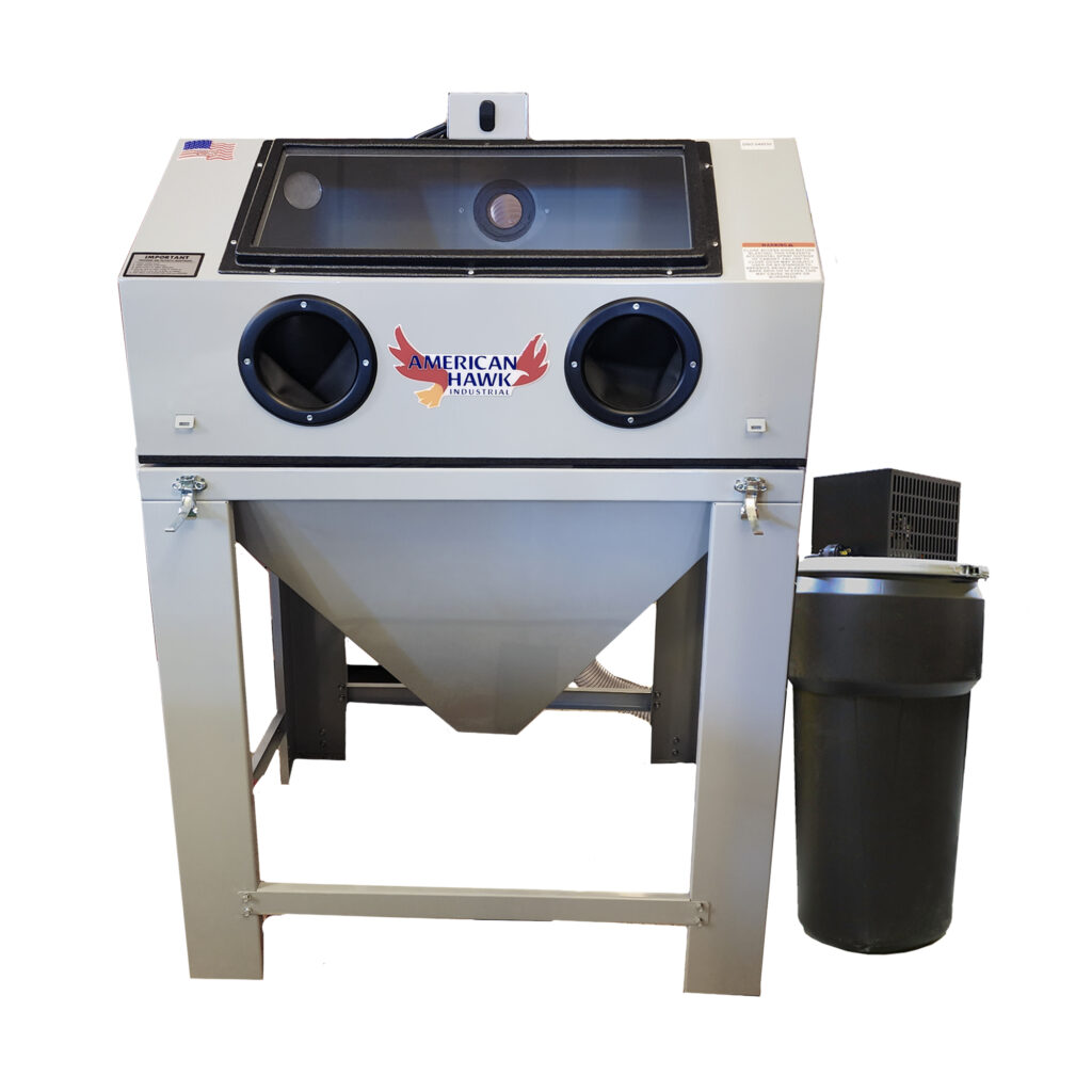 38"x 60" Abrasive Sandblasting Cabinet With Pneumatic Blaster | With ...